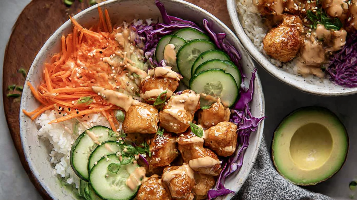Bang Bang Chicken Bowls – Easy 20-Min Dinner Everyone Loves