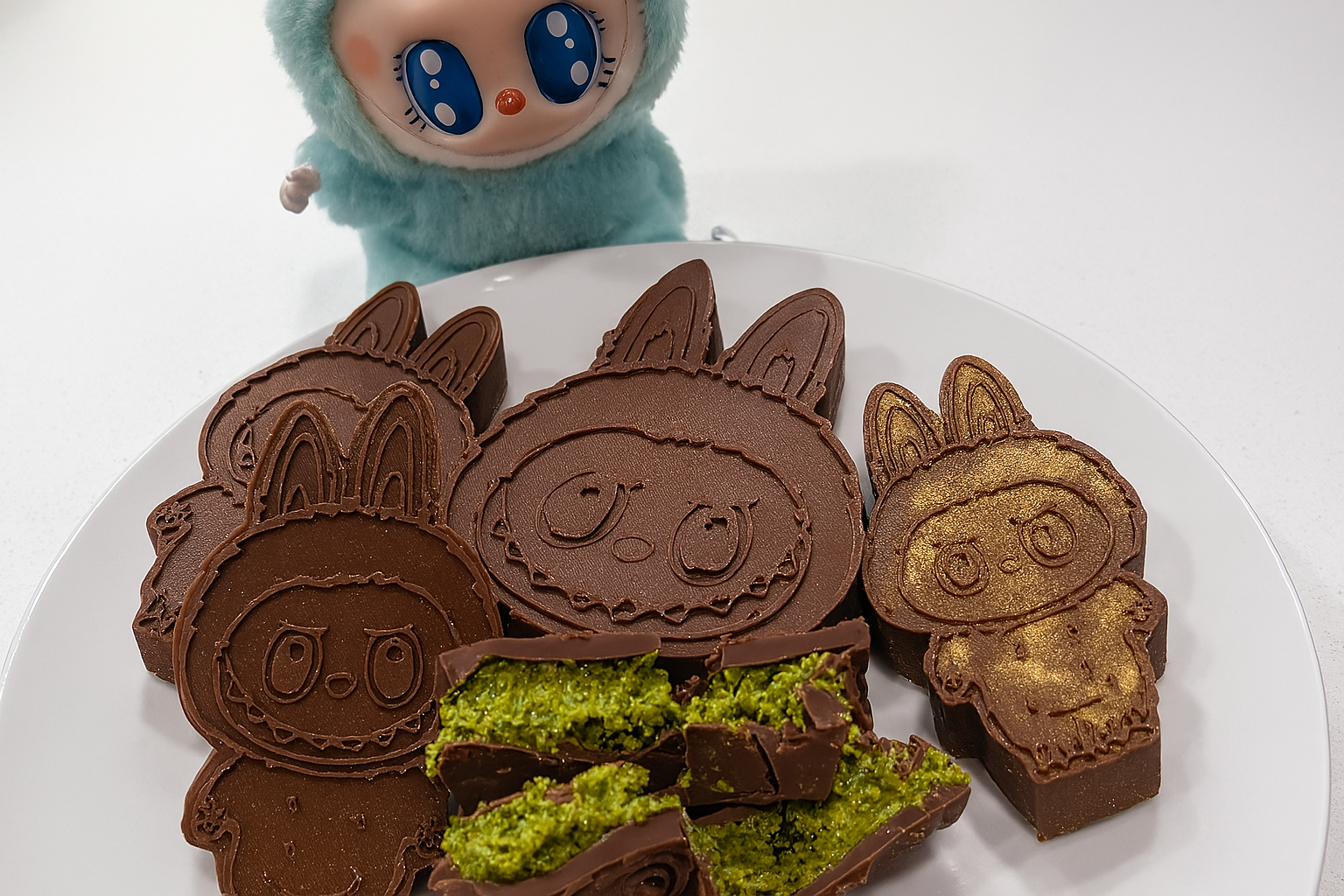 How to Make Labubu Matcha Dubai Chocolate in 5 Easy Steps